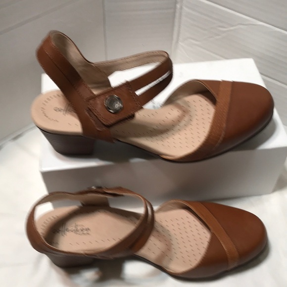 Clarks | Shoes | Clarks Ultimate Comfort Collection Leather Upper With ...